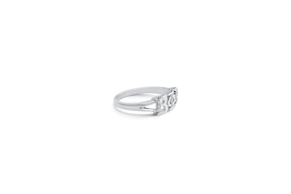 Sterling Silver Beta Phi Omega Sorority Letter Ring - The Collegiate ...