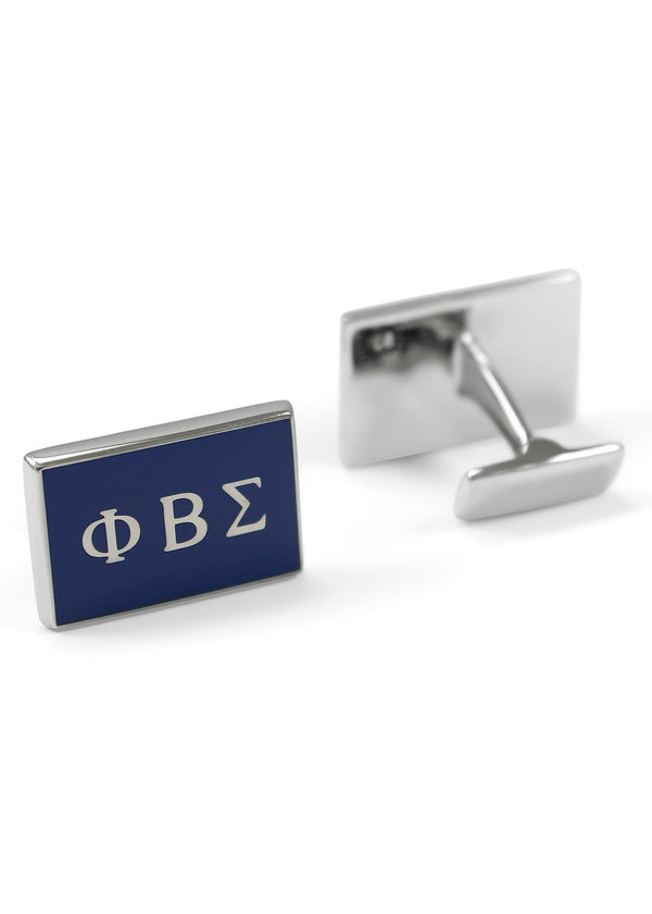 Navy Blue Phi Beta Sigma Cufflinks | Phi Beta Sigma Jewelry - The ...