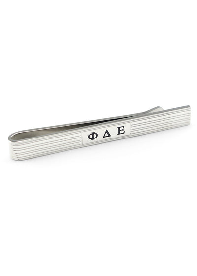 Phi Delta Epsilon Tie Clip | ΦΔΕ Gifts & Jewelry - The Collegiate Standard