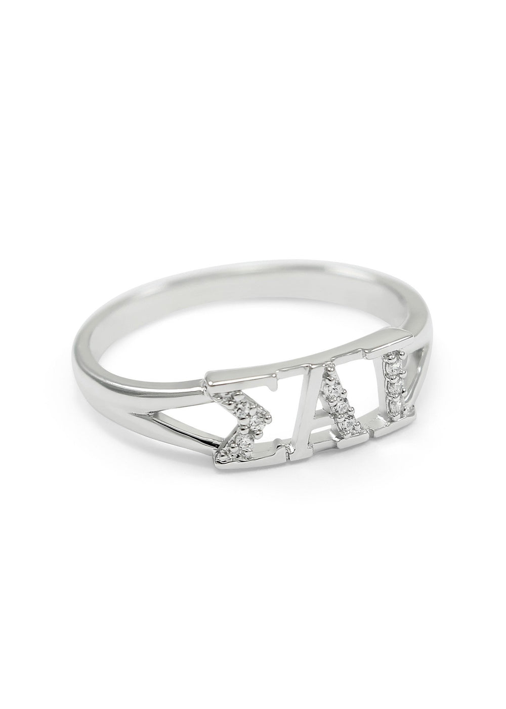 Sigma Alpha Iota 14K Gold Plated Ring | Gold Sorority Jewelry - The ...