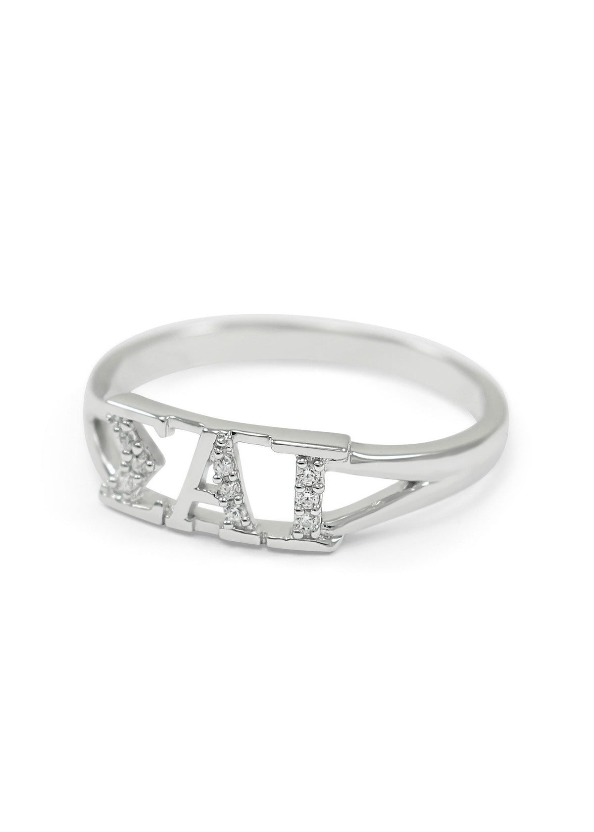 Sigma Alpha Iota 14K Gold Plated Ring | Gold Sorority Jewelry - The ...