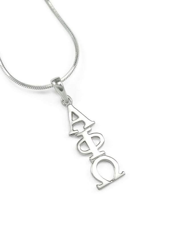Alpha Phi Omega Charm | Lavalier Sorority Necklace - The Collegiate ...