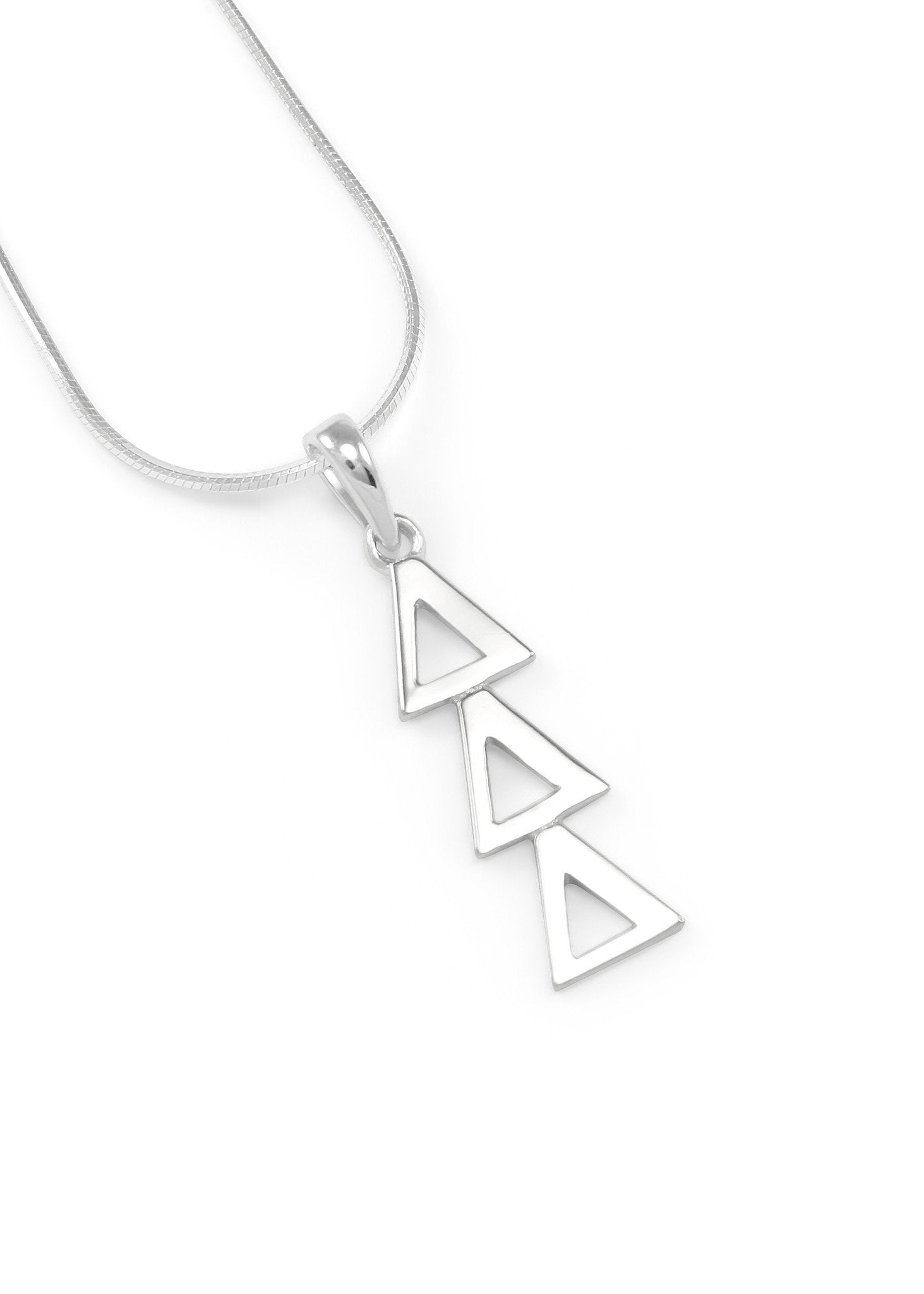 Delta Delta Delta Charm Necklace - Sterling Silver - The Collegiate ...