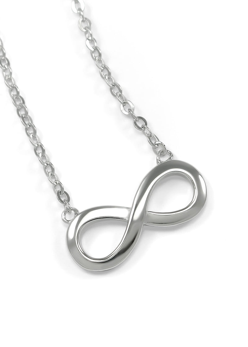 Sterling Silver Infinity Necklace | Infinity Symbol Necklace - The ...