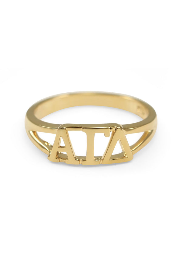 Alpha Gamma Delta Rings | ΑΓΔ Sorority Rings - The Collegiate Standard