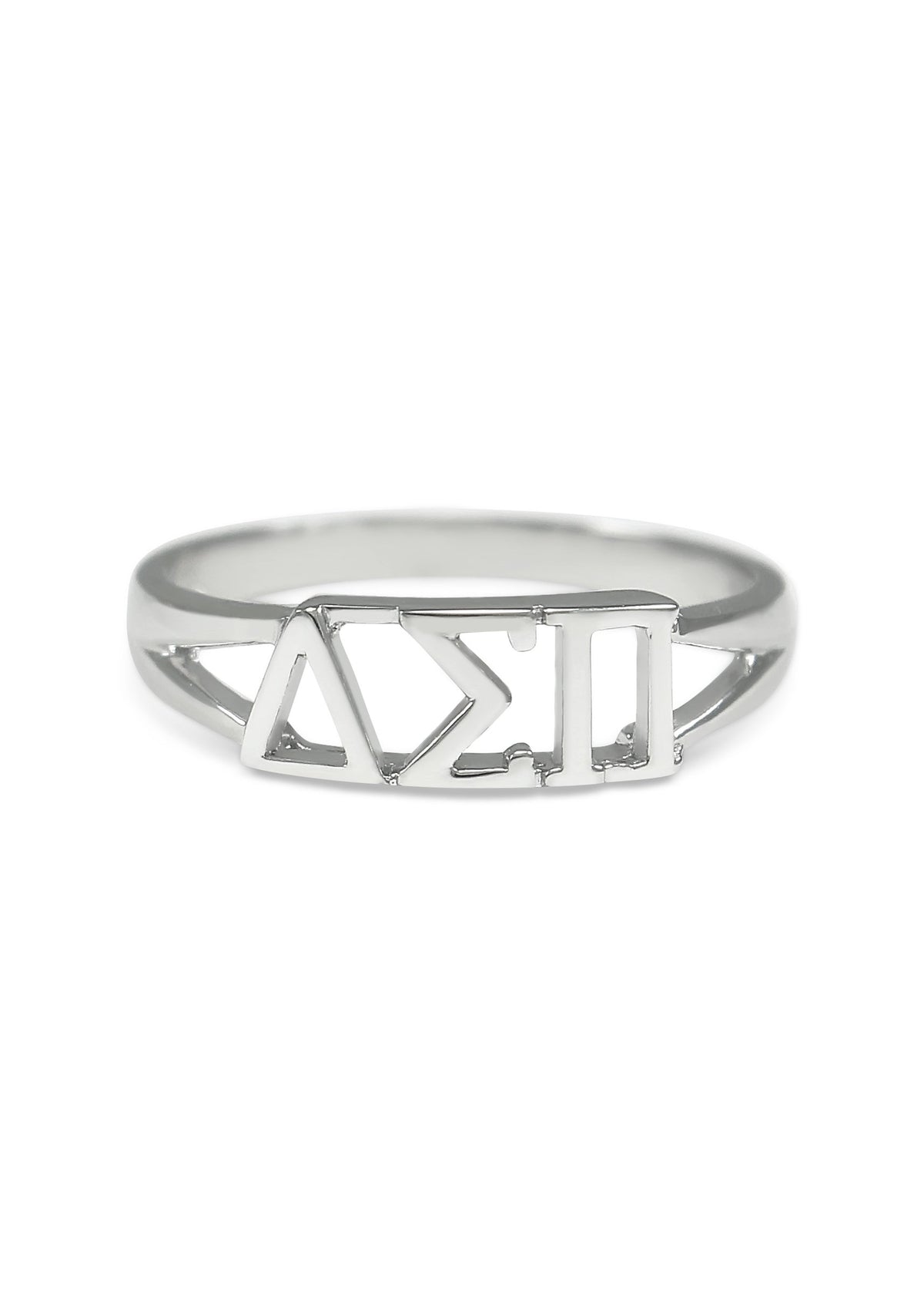Silver Delta Sigma Pi Ring | Delta Sigma Pi Accessories - The ...