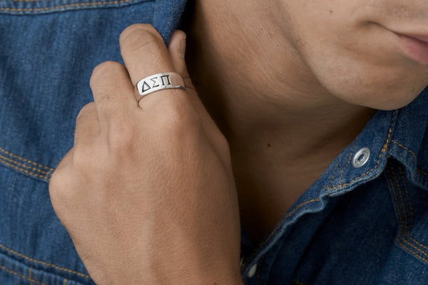Men's Delta Sigma Pi Ring | Delta Sigma Pi Fraternity Ring - The ...