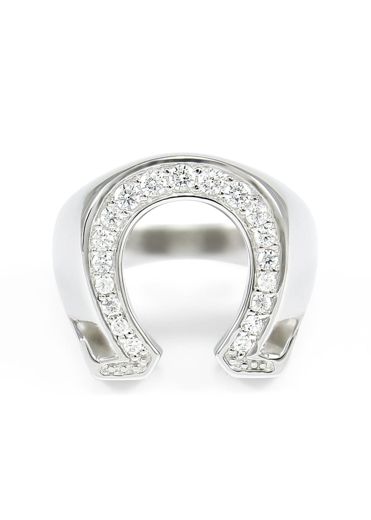 Sterling Silver Omega Ring | Men's Omega Jewelry - The Collegiate Standard