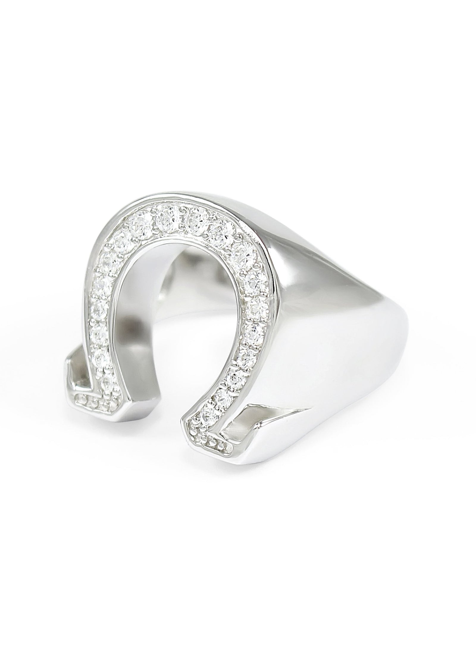 Sterling Silver Omega Ring | Men's Omega Jewelry - The Collegiate Standard