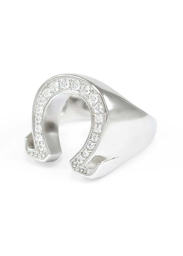 Sterling Silver Omega Ring | Men's Omega Jewelry - The Collegiate Standard