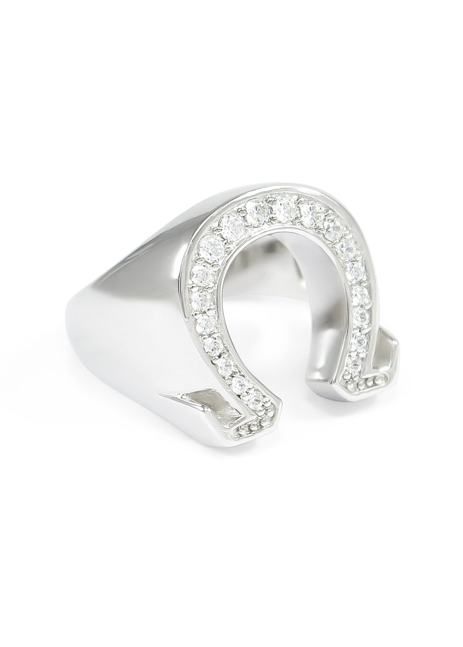 Sterling Silver Omega Ring | Men's Omega Jewelry - The Collegiate Standard