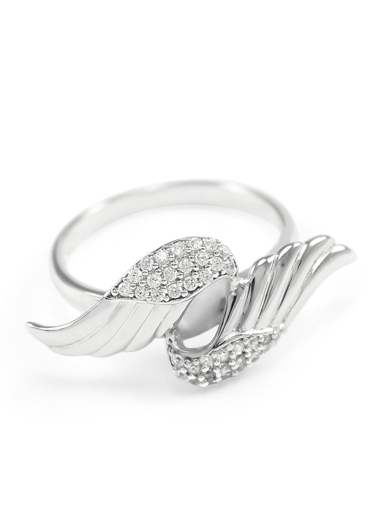 Pi Beta Phi Ring | Sterling Silver Angel Wings Ring - The Collegiate ...