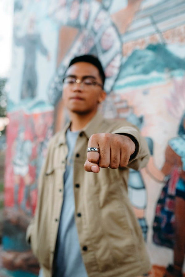 Sigma Chi Brotherhood Ring | Sterling Silver Wide Fraternity Ring - The ...