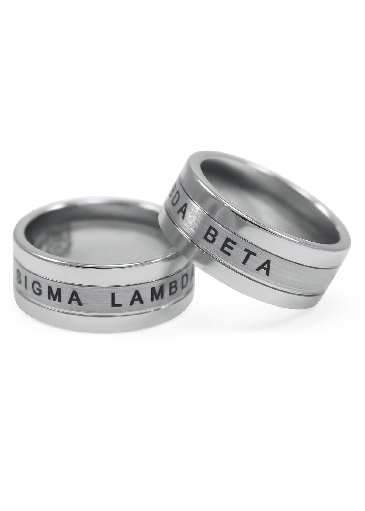 Sigma Lambda Beta Fraternity Tungsten Ring | ΣΛΒ Fraternity - The ...