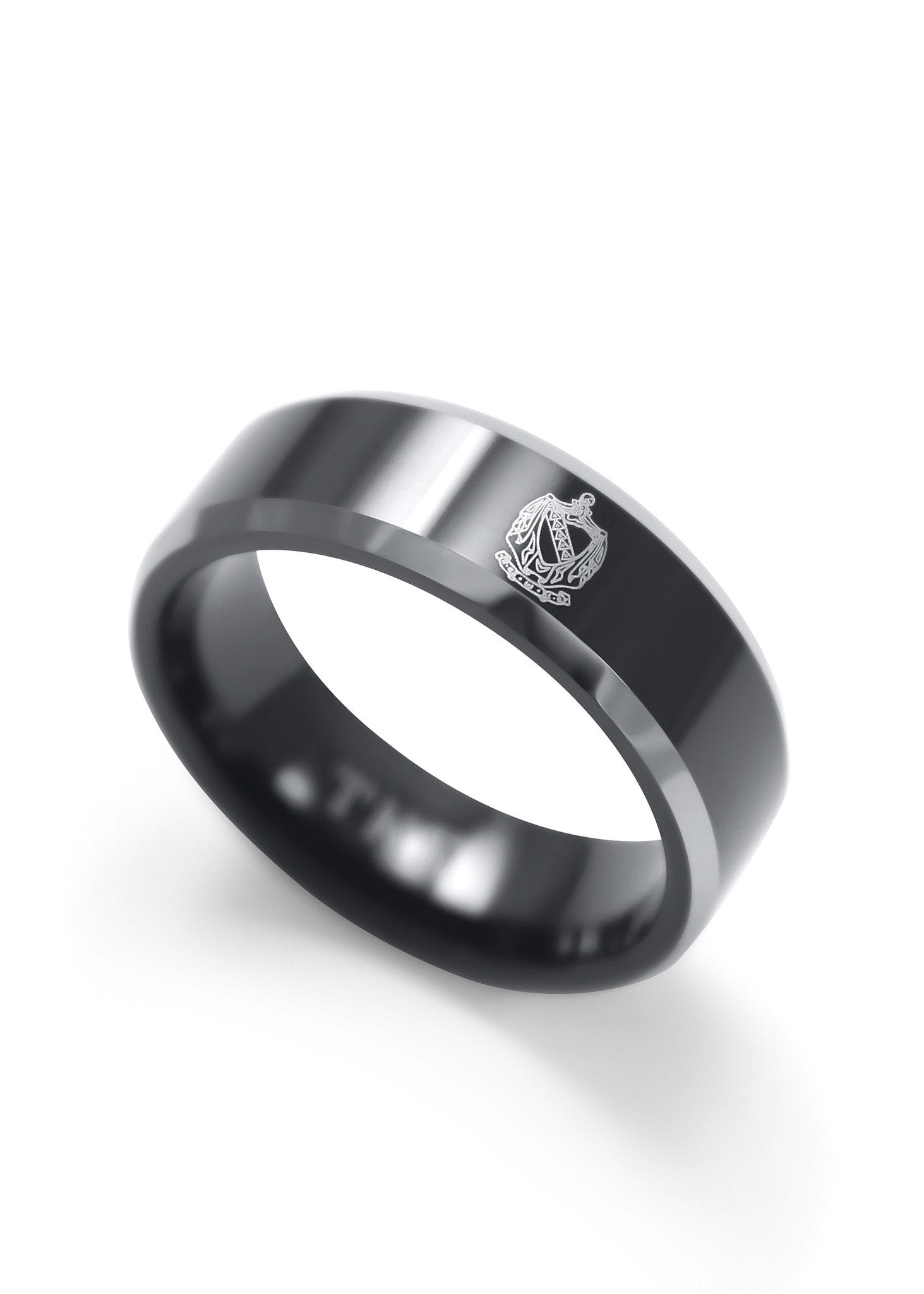 Tau Kappa Epsilon Sterling Silver Crest Ring - The Collegiate Standard